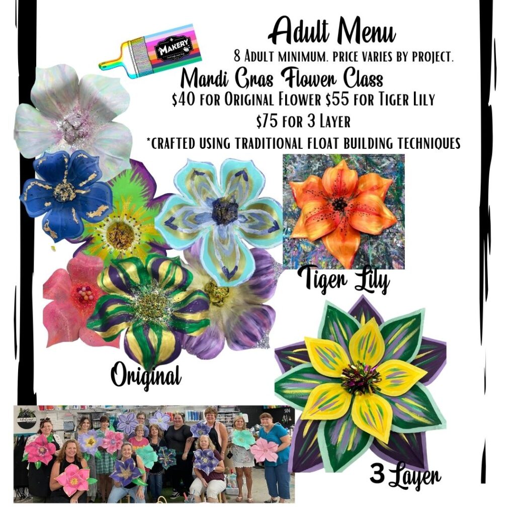 Adult Party - The Makery 504