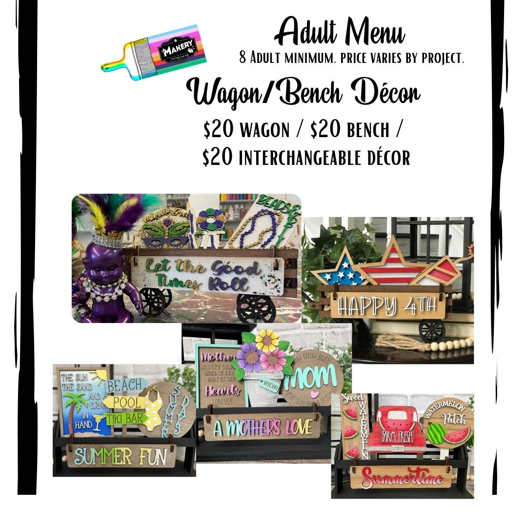 Adult Party - The Makery 504